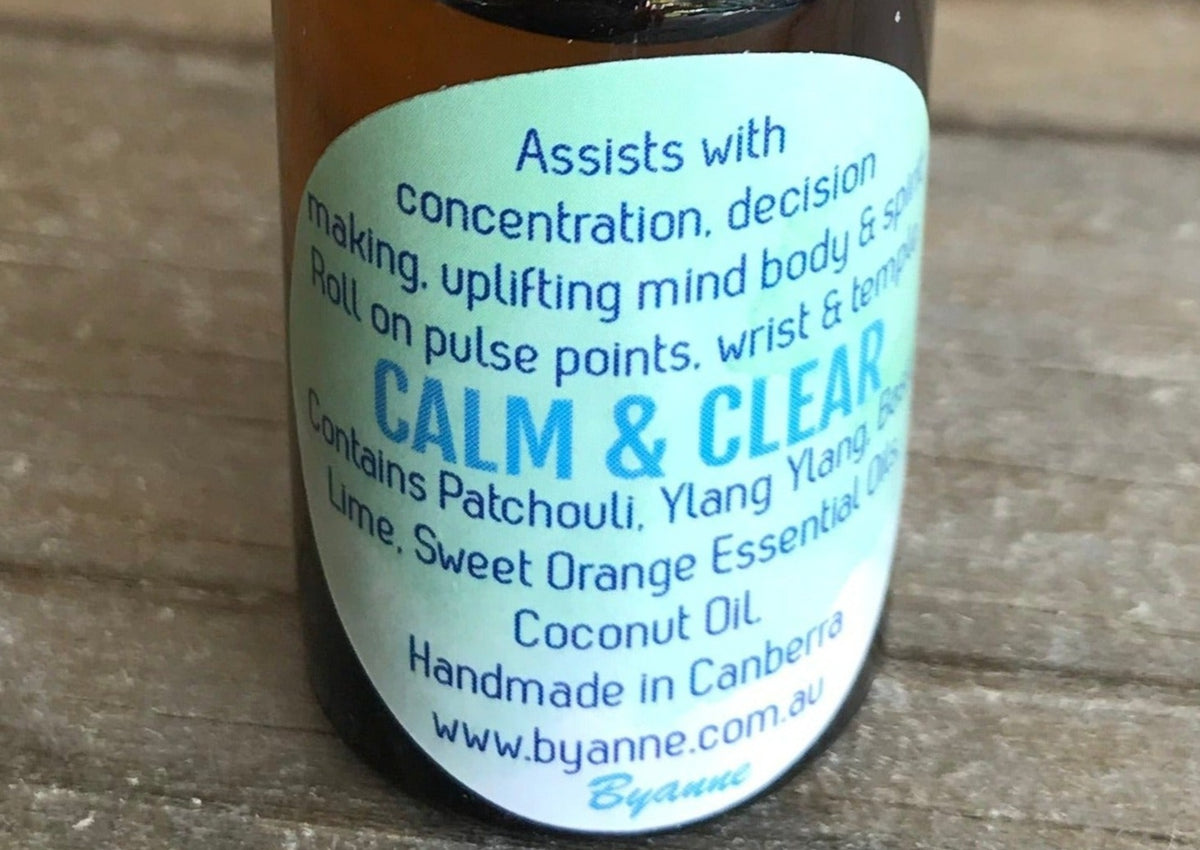 Perfume for Pulse Points / Clear and Calm / Love and Peace – Byanne