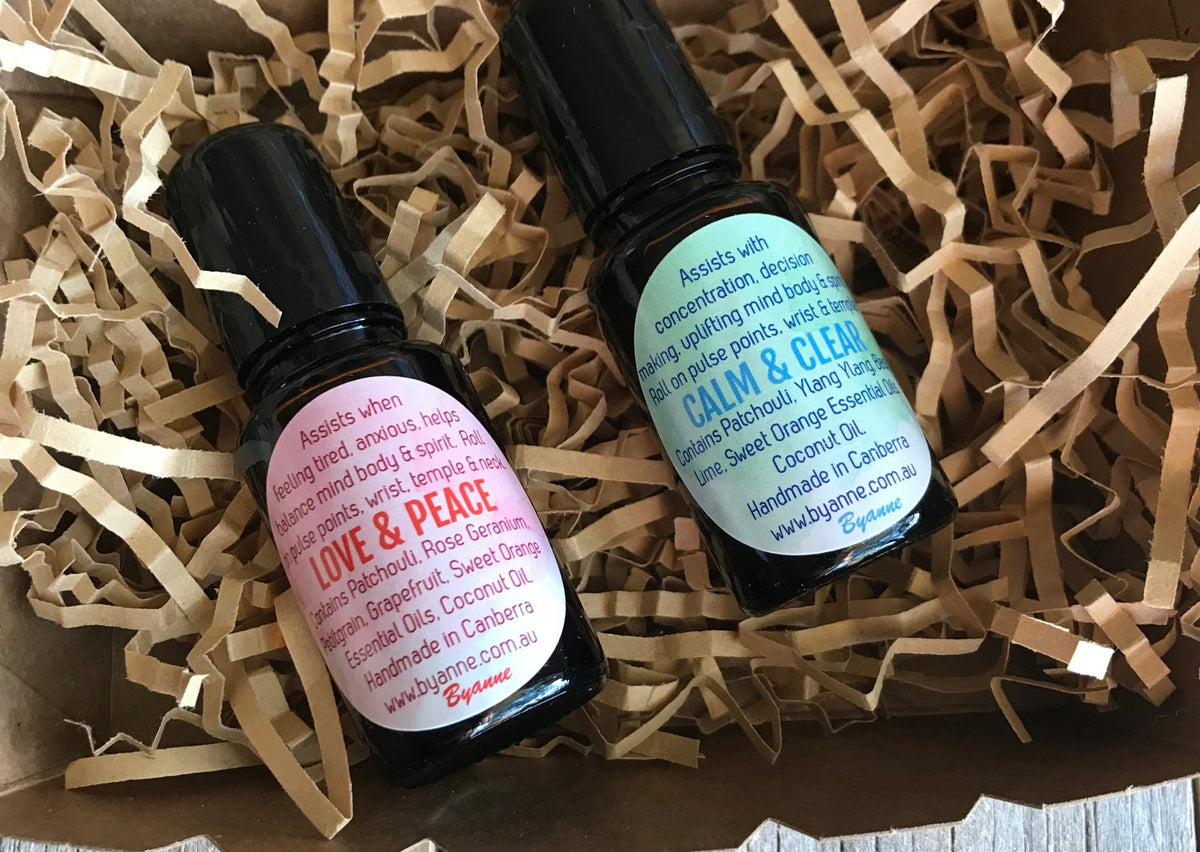 Perfume for Pulse Points / Clear and Calm / Love and Peace – Byanne